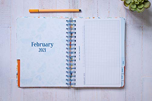 Posh: Deluxe Organizer 17-Month 2020-2021 Monthly/Weekly Planner Calendar: Garden Creatures