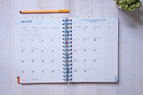 Posh: Deluxe Organizer 17-Month 2020-2021 Monthly/Weekly Planner Calendar: Garden Creatures