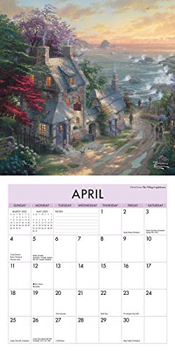 Thomas Kinkade Studios 2021 Mini Wall Calendar