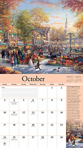Thomas Kinkade Special Collector's Edition 2021 Deluxe Wall Calendar: Reflections
