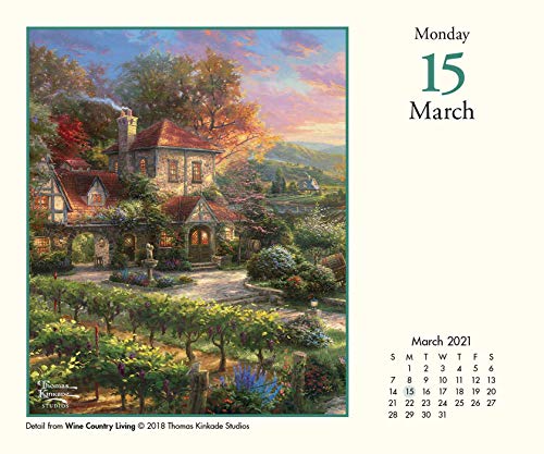 Thomas Kinkade Studios 2021 Day-to-Day Calendar