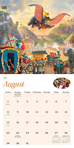 Disney Dreams Collection by Thomas Kinkade Studios: 2021 Mini Wall Calendar