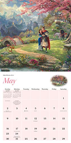 Disney Dreams Collection by Thomas Kinkade Studios: 2021 Wall Calendar
