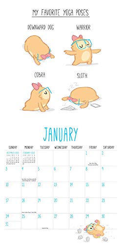 Slothilda 2021 Wall Calendar
