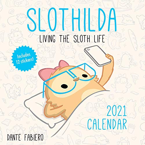Slothilda 2021 Wall Calendar