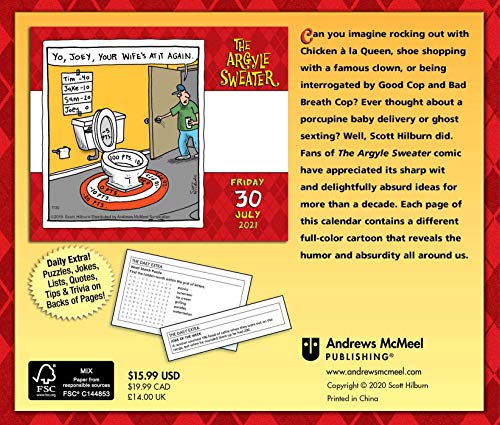 The Argyle Sweater 2021 Day-to-Day Calendar