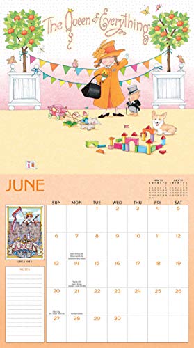 Mary Engelbreit 2021 Deluxe Wall Calendar: Back to the Drawing Board