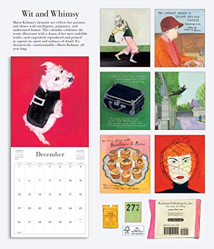 The World of Maira Kalman Wall Calendar 2021
