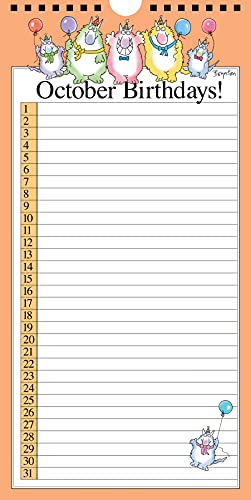 Mom's Birthday Calendar (revised edition)