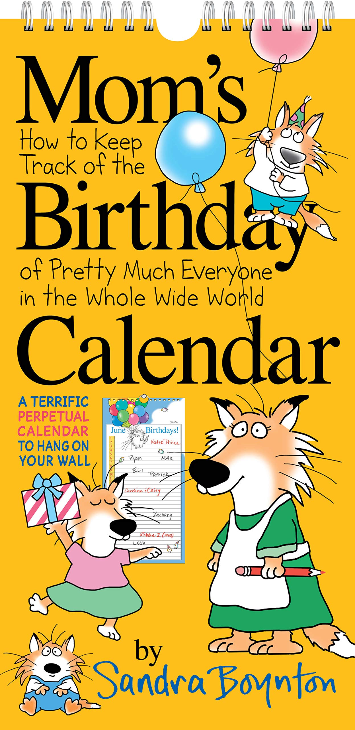 Mom's Birthday Calendar (revised edition)