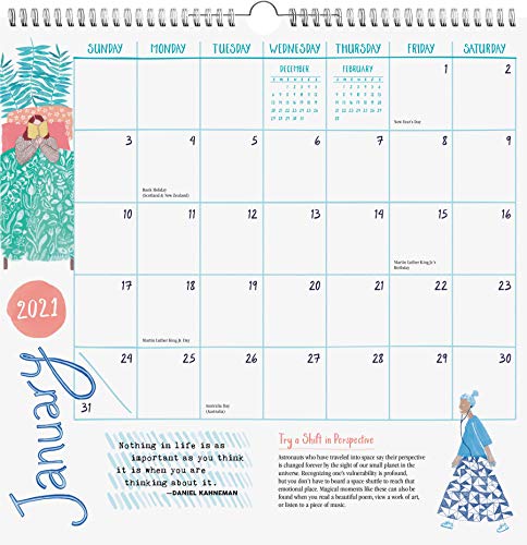 My Perfectly Imperfect Life Wall Calendar 2021: A Year of Letting Go
