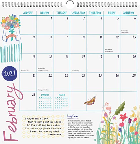 My Perfectly Imperfect Life Wall Calendar 2021: A Year of Letting Go