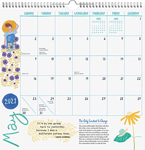 My Perfectly Imperfect Life Wall Calendar 2021: A Year of Letting Go