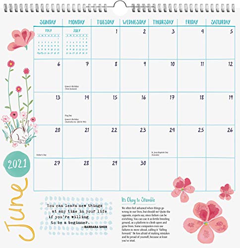 My Perfectly Imperfect Life Wall Calendar 2021: A Year of Letting Go