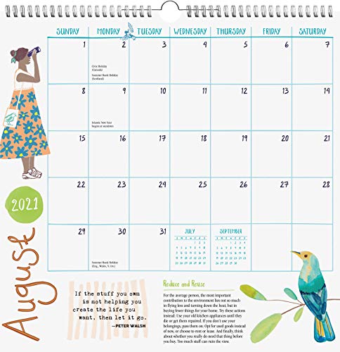 My Perfectly Imperfect Life Wall Calendar 2021: A Year of Letting Go