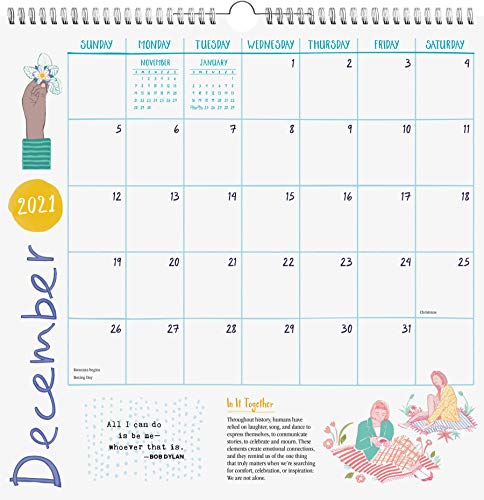 My Perfectly Imperfect Life Wall Calendar 2021: A Year of Letting Go