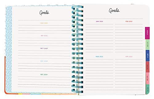 Rise and Shine 17-Month Large Planner AUG 2020-DEC 2021 (Pipsticks+Workman)