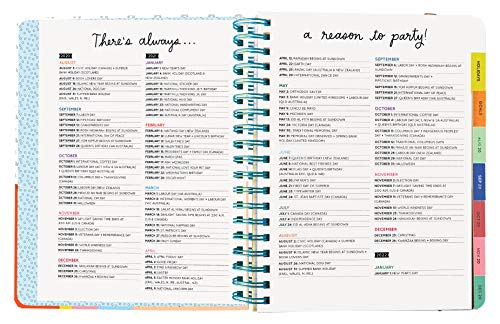 Rise and Shine 17-Month Large Planner AUG 2020-DEC 2021 (Pipsticks+Workman)