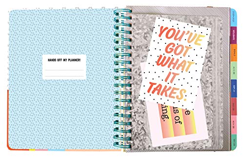 Rise and Shine 17-Month Large Planner AUG 2020-DEC 2021 (Pipsticks+Workman)