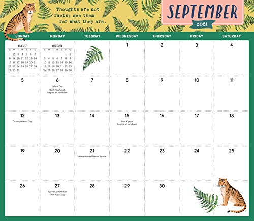 Go with the Flow: A Magnetic Monthly Calendar 2021