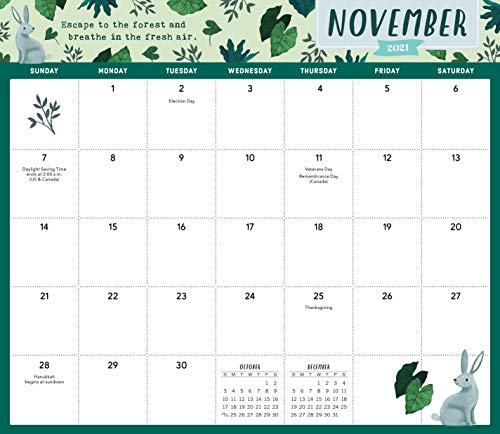 Go with the Flow: A Magnetic Monthly Calendar 2021