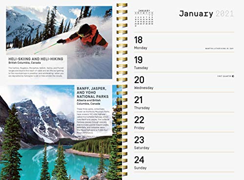 1,000 Places to See Before You Die Engagement Calendar 2021