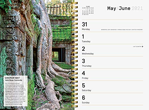 1,000 Places to See Before You Die Engagement Calendar 2021
