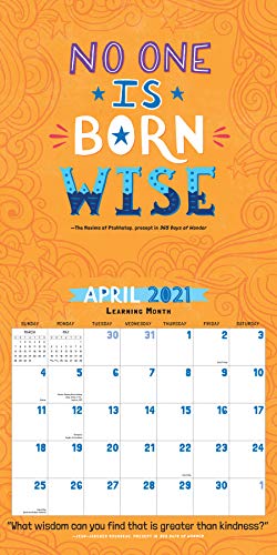 Wonder Wall Calendar 2021