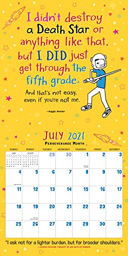 Wonder Wall Calendar 2021