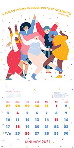 The Future Is Female Wall Calendar 2021: A Year of Art and Activism
