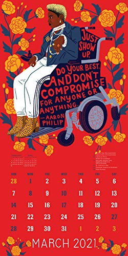 The Future Is Female Wall Calendar 2021: A Year of Art and Activism