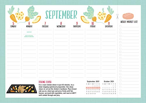 The Kitchen Companion Page-A-Week Calendar 2021
