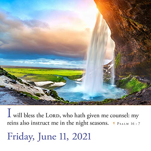 365 Bible Verses-A-Year Page-A-Day Calendar 2021