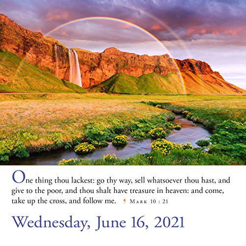 365 Bible Verses-A-Year Page-A-Day Calendar 2021