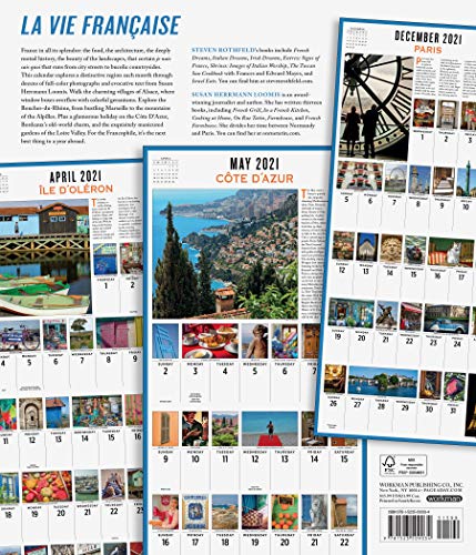 365 Days in France Picture-A-Day Wall Calendar 2021