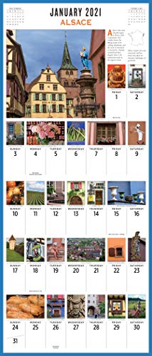 365 Days in France Picture-A-Day Wall Calendar 2021