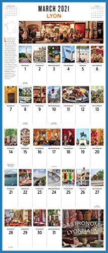 365 Days in France Picture-A-Day Wall Calendar 2021