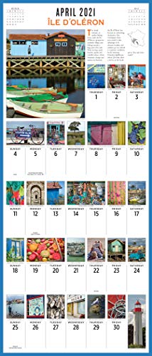 365 Days in France Picture-A-Day Wall Calendar 2021