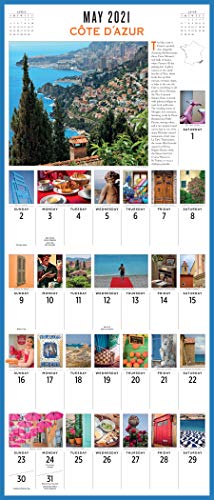 365 Days in France Picture-A-Day Wall Calendar 2021