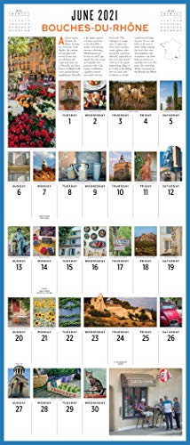 365 Days in France Picture-A-Day Wall Calendar 2021