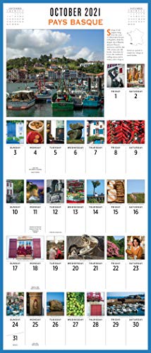 365 Days in France Picture-A-Day Wall Calendar 2021