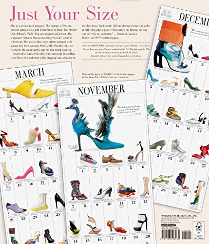 365 Days of Shoes Picture-A-Day Wall Calendar 2021