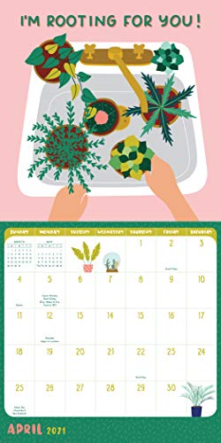 Crazy Plant Lady Mini Wall Calendar 2021