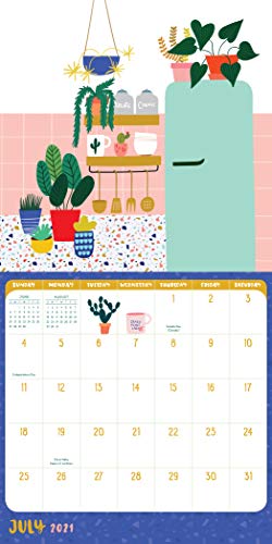 Crazy Plant Lady Mini Wall Calendar 2021