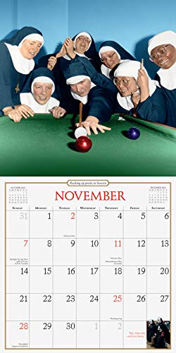 Nuns Having Fun Wall Calendar 2021