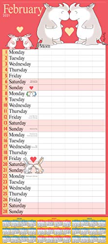 Mom's Family Wall Calendar 2021