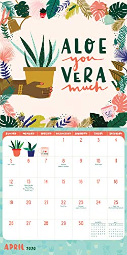 Crazy Plant Lady Mini Wall Calendar 2020