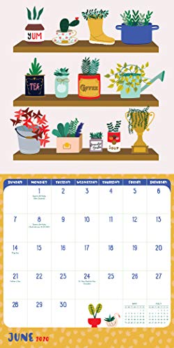 Crazy Plant Lady Mini Wall Calendar 2020