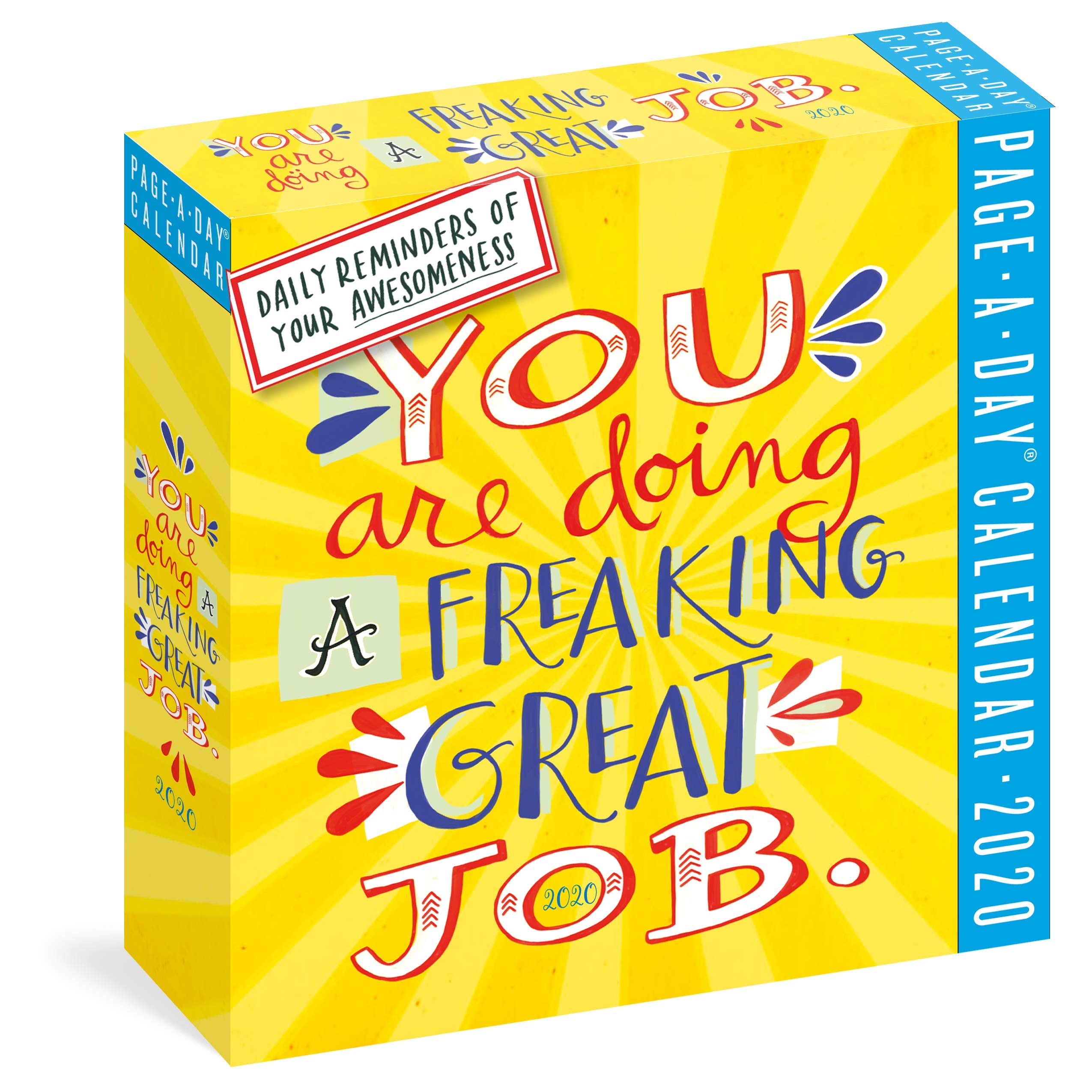 You Are Doing a Freaking Great Job Page-A-Day Calendar 2020