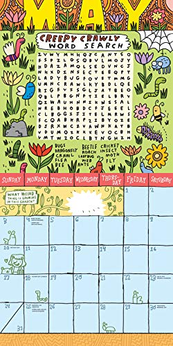 Kid's Awesome Activity Wall Calendar 2020